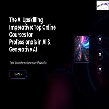 The AI Upskilling Imperative Top Online Courses for Professionals in AI ...