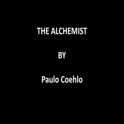 The alchemist | PPT