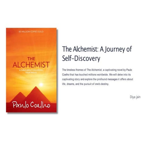 The Alchemist Following Your Dreams & Destiny.pdf