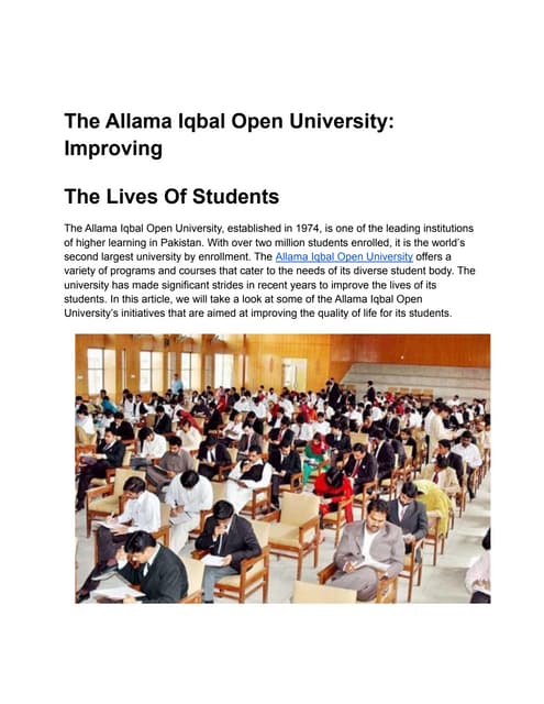 AIOU_ Improving The Lives Of Students.pdf AIOU_ Improving The Lives Of Students.pdf