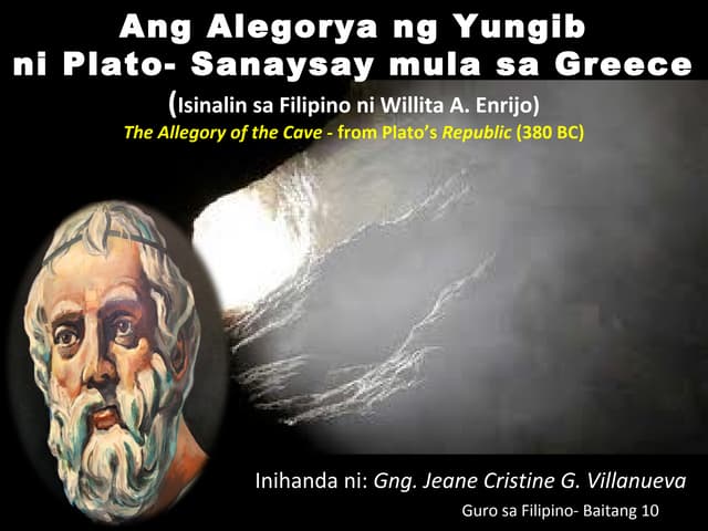 Alegorya ng Yungib - Filipino 10.pptx