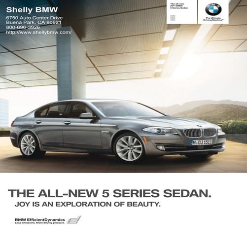 2011 Shelly BMW 550i Los Angeles CA | PDF
