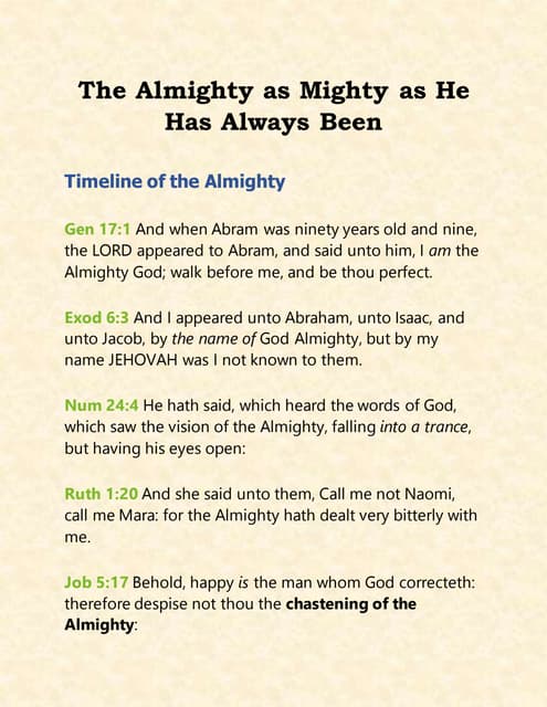 The goodness of God | PDF