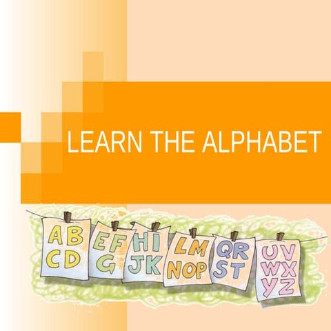 The alphabet | PPT