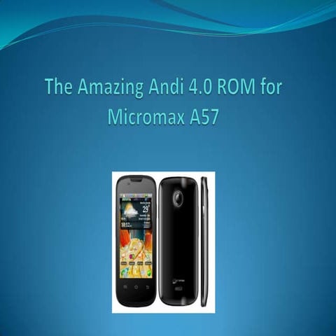 The amazing andi 4 | PPTX | Computing | Technology & Computing