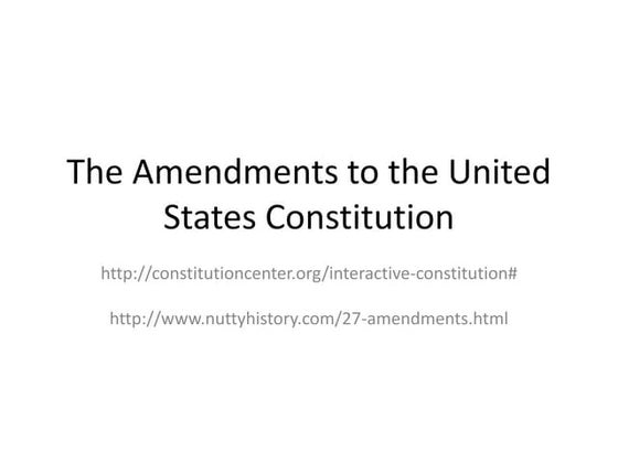 Constitution of the united states notes | PDF