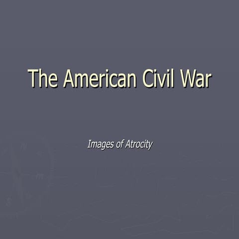 The American Civil War | PPT