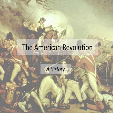 American Revolution | PPT