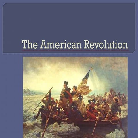 The American Revolution | PPT