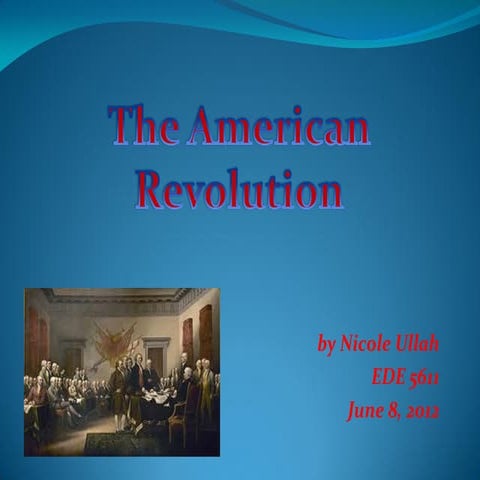 the american revolution 1775 1781 powerpoint for all lessons! | PPT