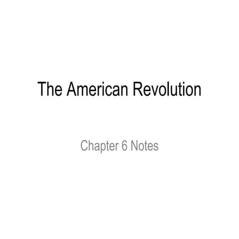 The American Revolution Web2 | PPT | Death, Injury, or Military ...