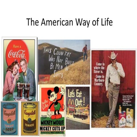The American way of life | PPTX