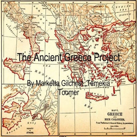 The ancient greece project by Marketta and Temekia | PPT
