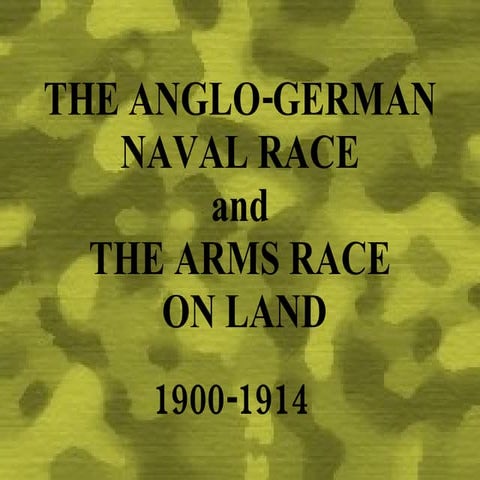 The anglo german naval race | PPT