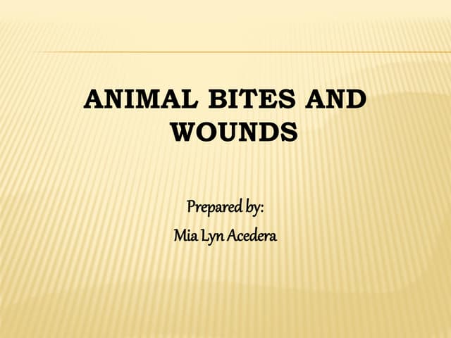 DOG BITE AND ITS MANAGEMENT Medical students.pptx
