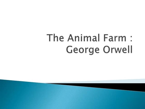 Animal Farm Powerpoint | PPT