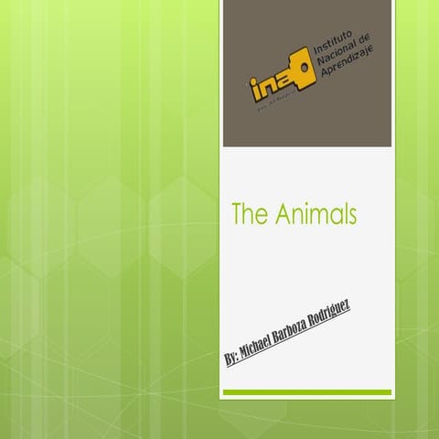 The animals | PPT