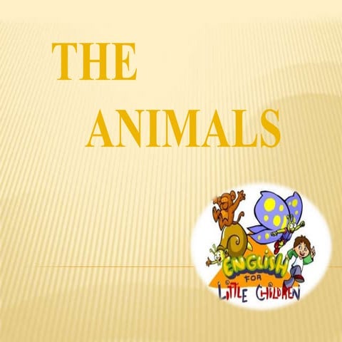 The animals | PPTX | Birds | Pets