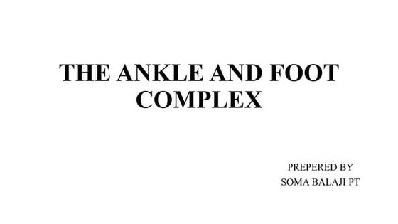 Arches of foot | PPT