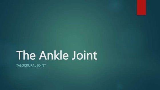Kinetics of knee joint | PPTX