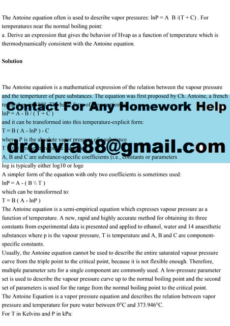 Vapor pressure concept | PPTX