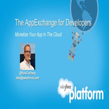 The AppExchange for Developers | PPTX