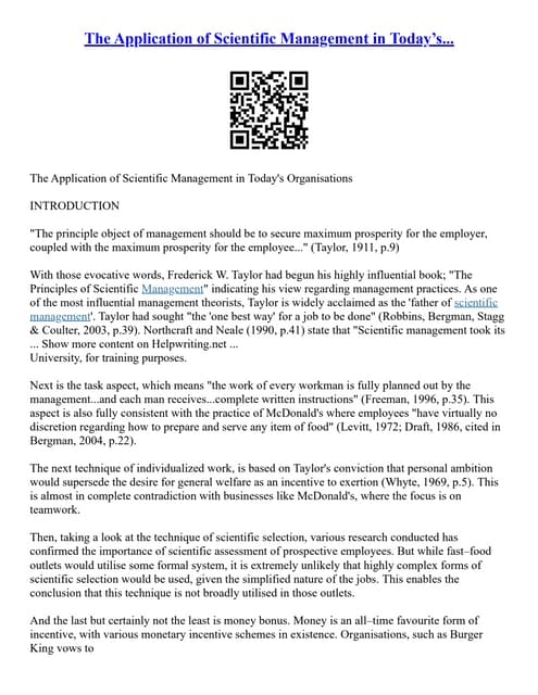 Evolution of Management Theory | PDF