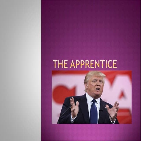 The apprentice | PPT