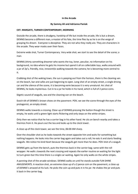 The Delivery Script | PDF | Action/Adventure | Genres