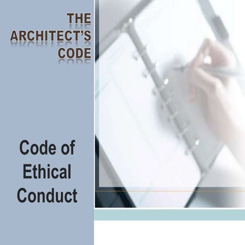 The architects code | PPT