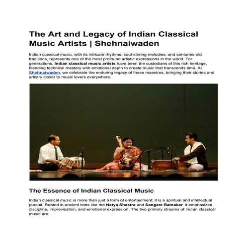 Non-Naturalistic and Naturalistic Performance | PPTX