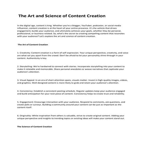 The Art and Science of Content Creation (Blog).pdf