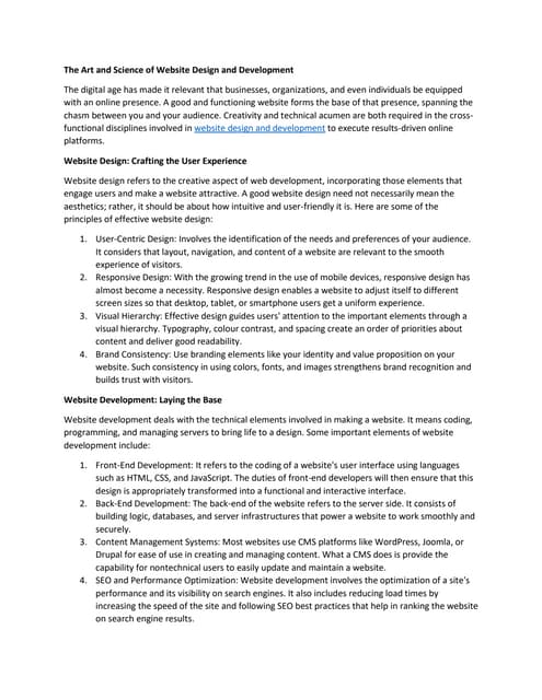 FUNDAMENTALS OF WEB DESIGNING | PPTX