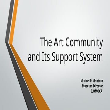 The Art Community and Its Support System.pptx
