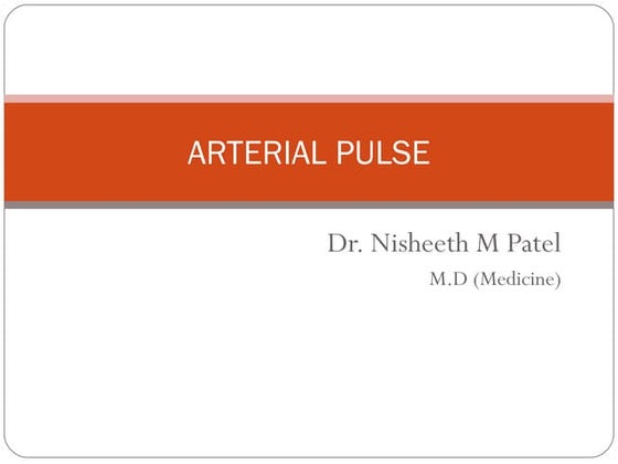 Types of Arterial pulses | PPT