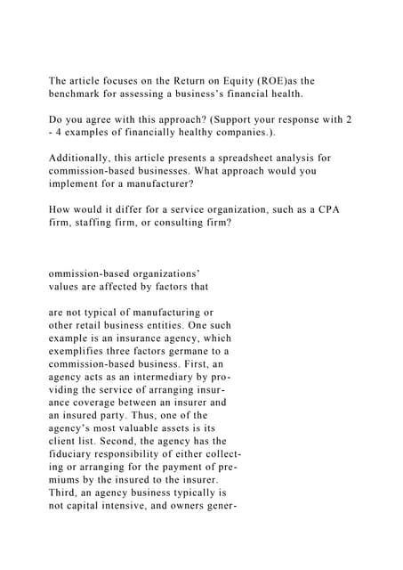 Value Added Reporting | PPTX