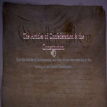 The articles of confederation & the constitution | PPTX | Civic affairs ...