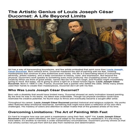Louis Joseph César Ducornet_ The Armless Wonder of Artistry.docx