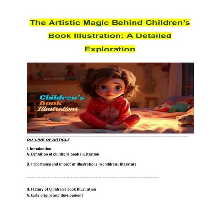 The Artistic Magic Behind Children’s Book Illustration- A Detailed ...
