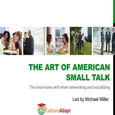 The Art of American Small Talk | PPTX