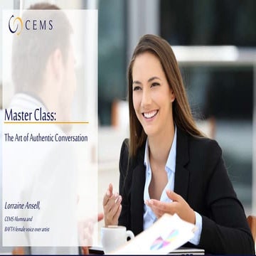 The Art of Authentic Conversation | PPTX