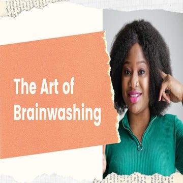The Art of Brainwashing | PDF | Mental Health | Diseases and Conditions