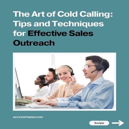 The Art of Cold Calling Tips and Techniques for Effective Sales ...