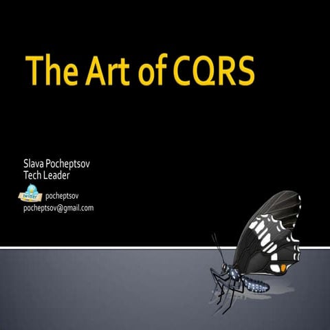 The Art of CQRS | PPT