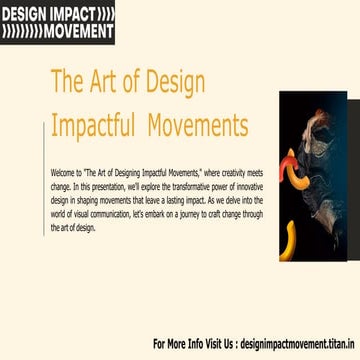 The Art of Design Impactful Movements.docx | Design | Fine Art