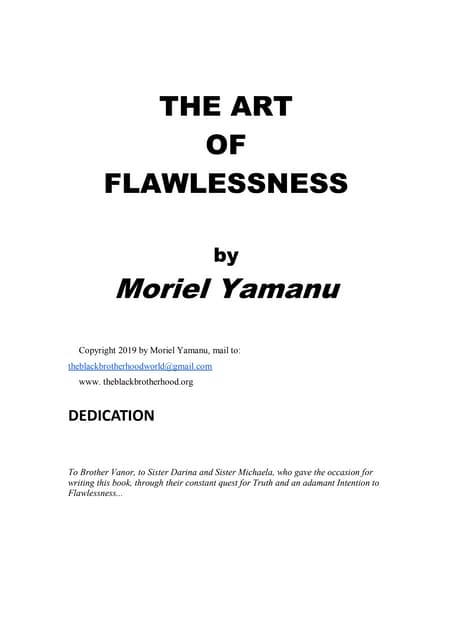 Moriel Yamanu presentations