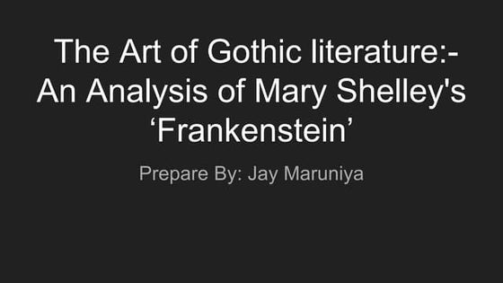 Romanticism in Frankenstein | PPT