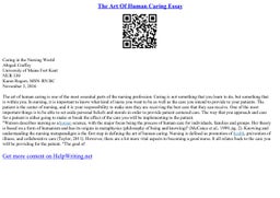 Caregiving Guide | PDF