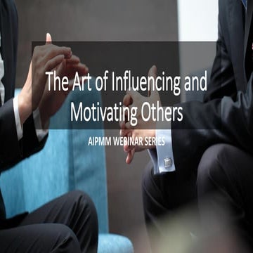The art of influencing and motivating others | PDF