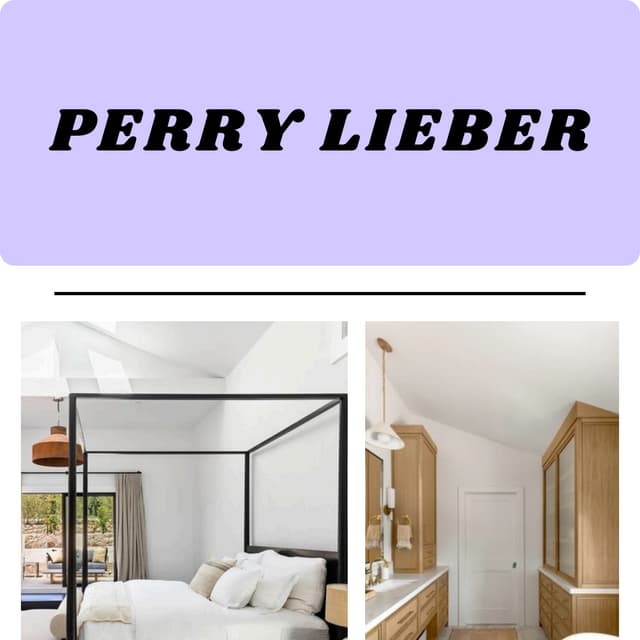 The Art of Interior Design Perry Lieber’s Tips for a Beautiful ...